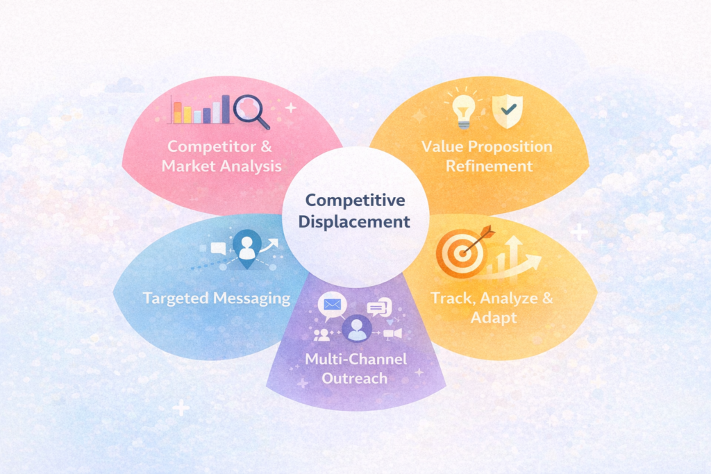 5 Steps to Master Competitive Displacement in B2B Campaigns